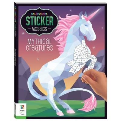 Hinkler Pty Ltd Kaleidoscope Sticker Mosaics: Mythical C (Paperback ...
