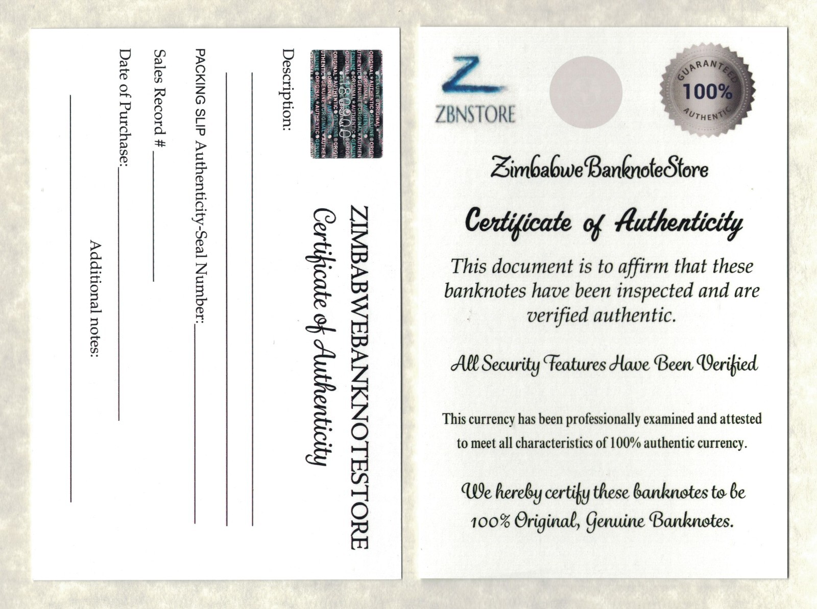 10 Trillion Zimbabwe Dollars 2008 + 5 x 1000 Indonesia Rupiah 2013 ...