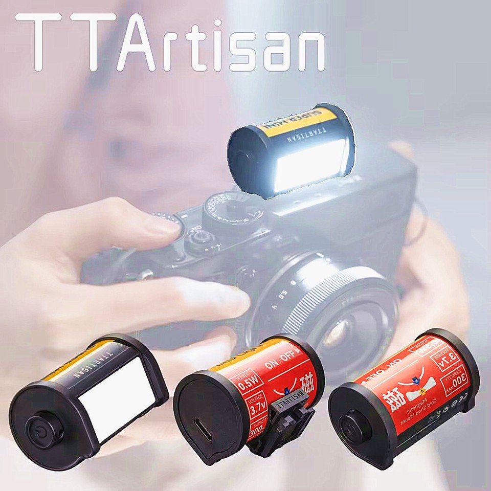 TTArtisan Mini Magnetic LED Light On-Camera Video Fill Light 3000K ...