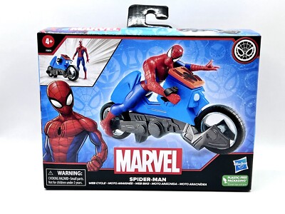 Hasbro Marvel Spider-Man Web Cycle Collectible Action Figure | eBay