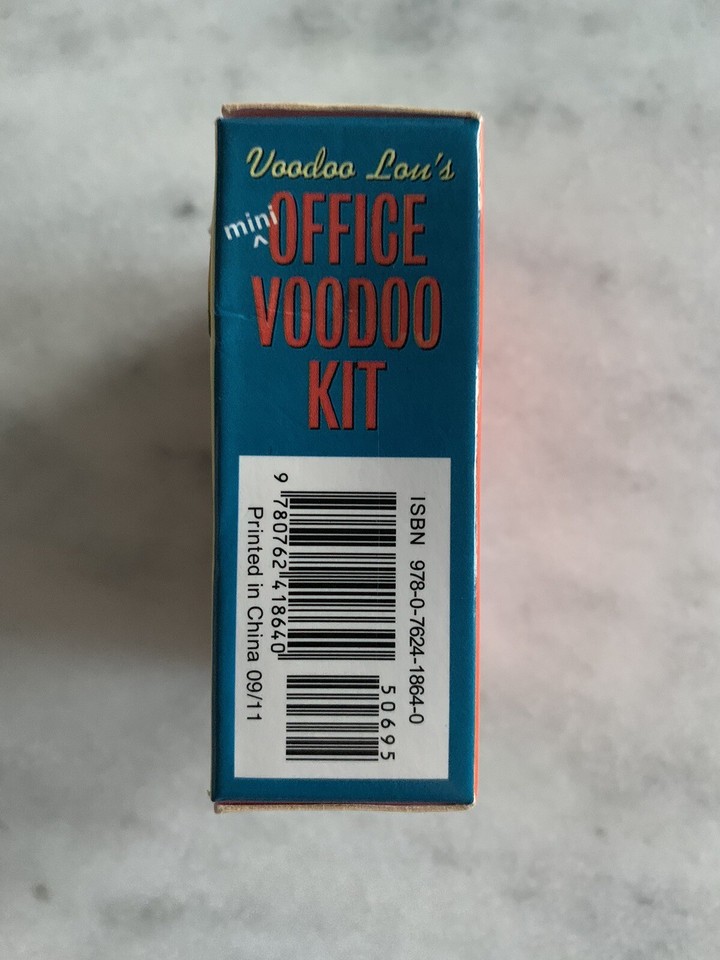 Voodoo Lou’s Mini Office Voodoo Kit by Running Press 2004 9780762418640 ...