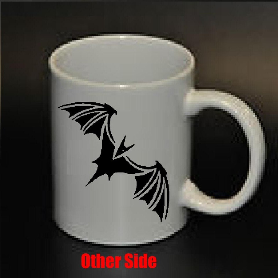 Bat coffee mug, best gift for any occasion,ceramic mug,Coffee mug, Free ...