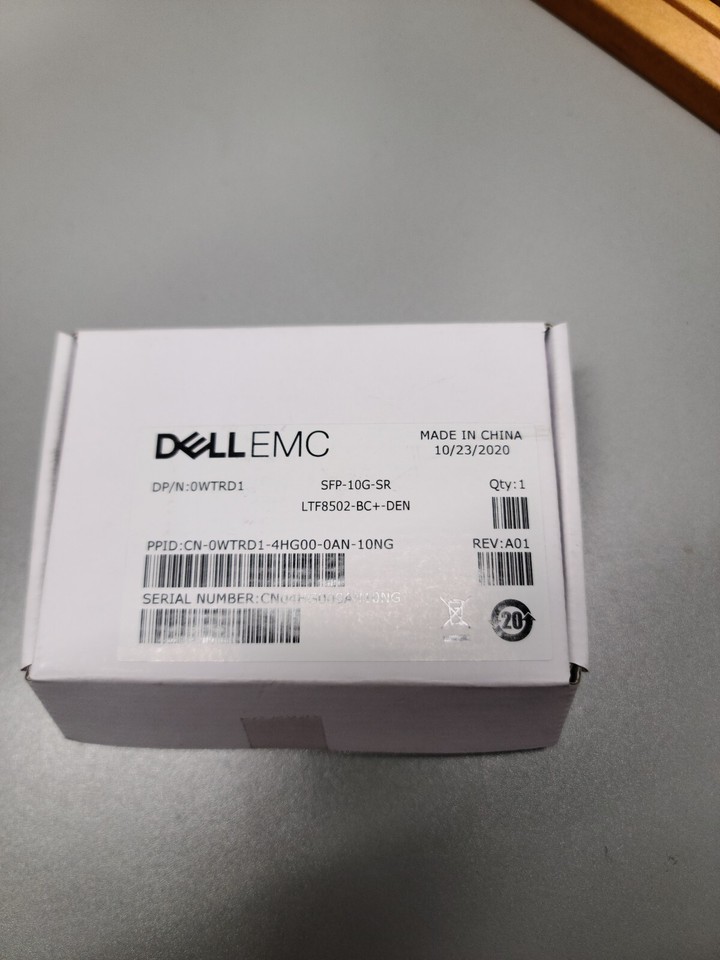 Dell EMC 0WTRD1 10G SFP+ SR LTF8502-BC+-DN. New Sealed | eBay