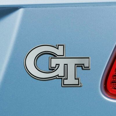 Fanmats 25003 Georgia Tech College Team Chrome Emblem | eBay