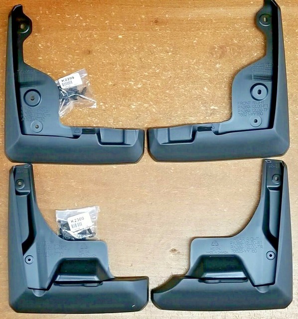 2020 Toyota Corolla Mudguard Mudflap OEM Black 4pc Set for sale online ...