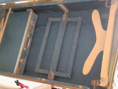 Antique vintage steam punk trunk and suitcase | eBay