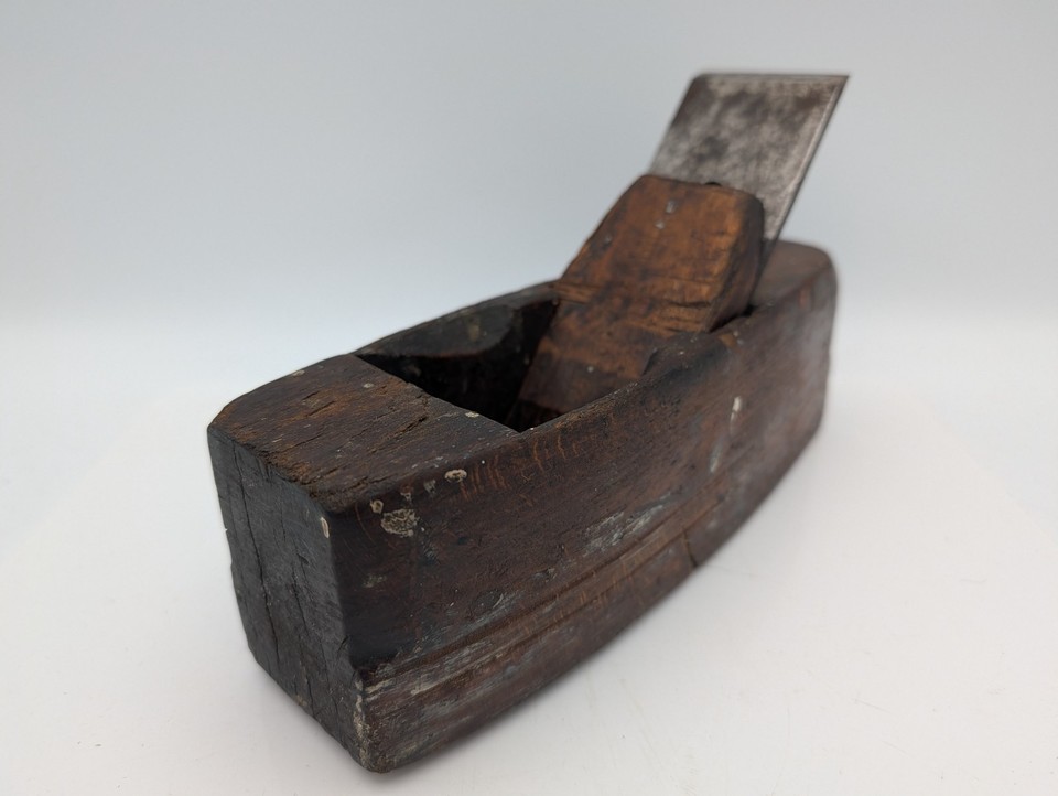 Antique Empire MFG Co Wooden Coffin Plane - Hardwood 18th-19th Century ...