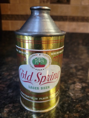 Cold Spring Lager Beer Cone Top Beer Can | eBay