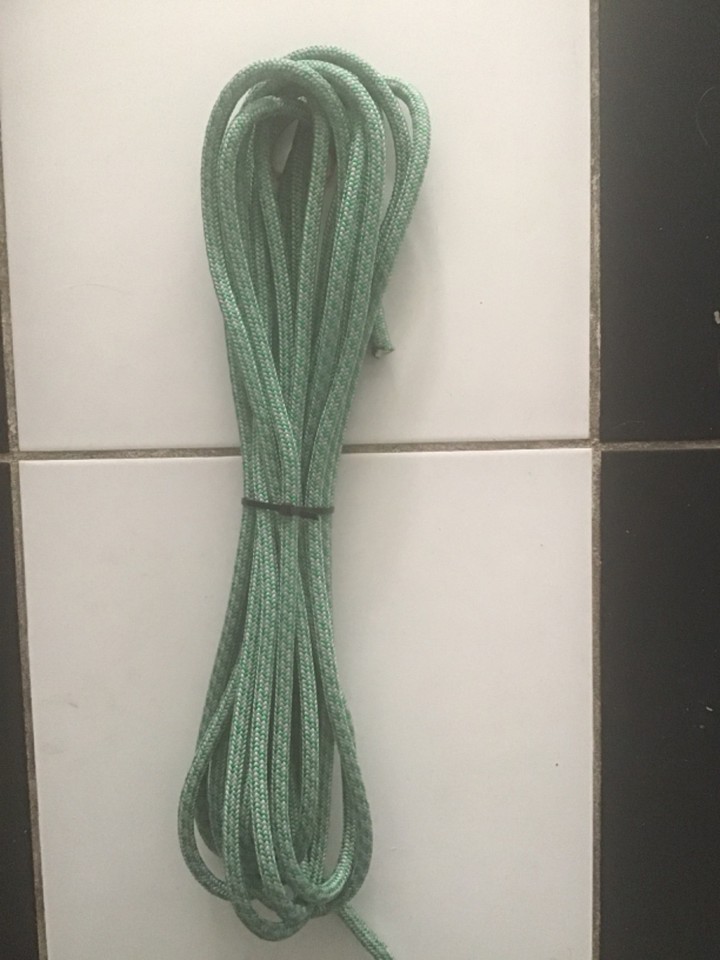 rope doublebraid polyester size 8 mm length 10 metres sheet halyard ...