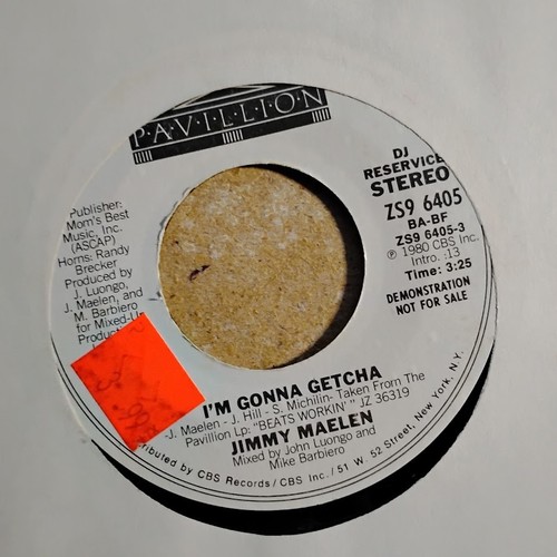 Jimmy Maelen – I'm Gonna Getcha 45 DISCO FUNK TOUGH! HEAR NM 1980 80's ...