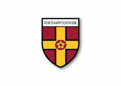 Sticker county shield car vinyl souvenir decal flag caravan ...