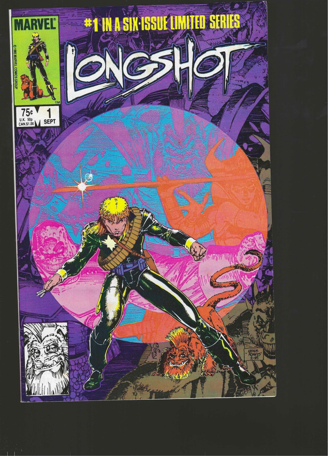 LONGSHOT #1 NM 1ST LONGSHOT ART ADAMS | eBay