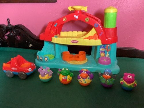 Playskool Weebles Musical Farm Barn Dance Barnyard Wee House Playset | eBay