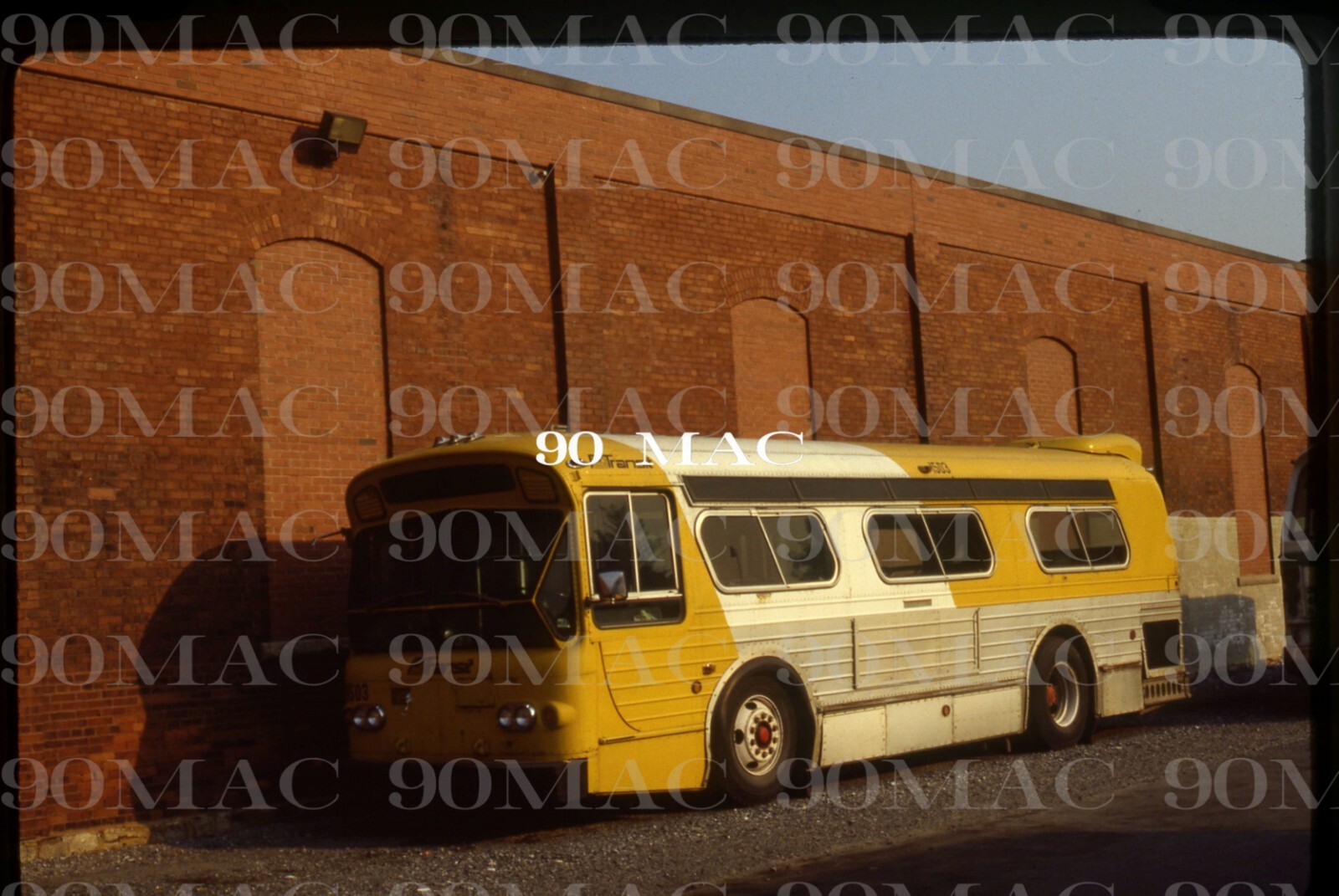 PAT TRANSIT. Flxible Bus #1503. Pittsburgh (PA). Original Slide 1988 ...