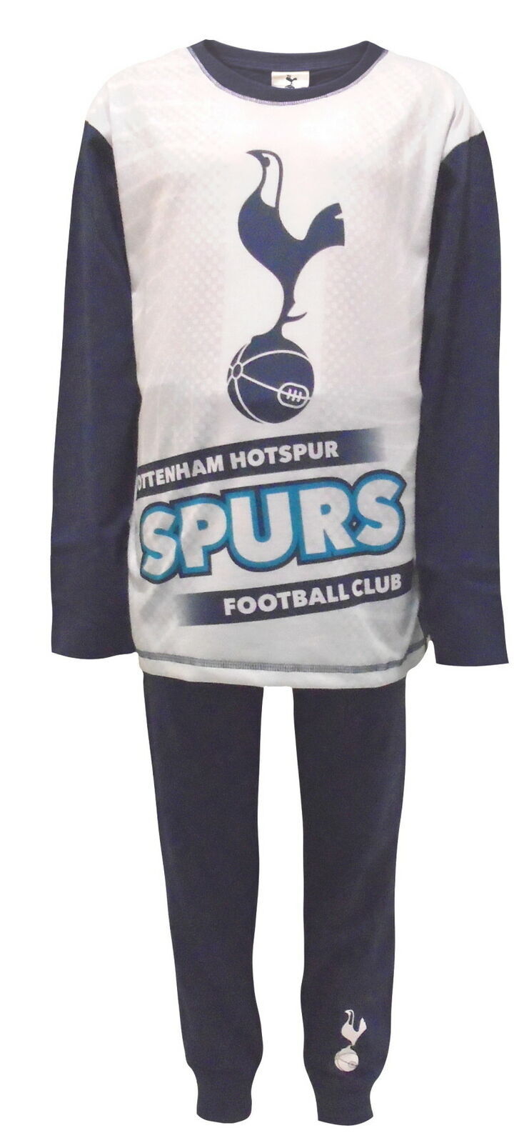 Tottenham Hotspur Boys Pyjamas Spurs PJs Long Sleeve 100% Cotton 4-12 ...