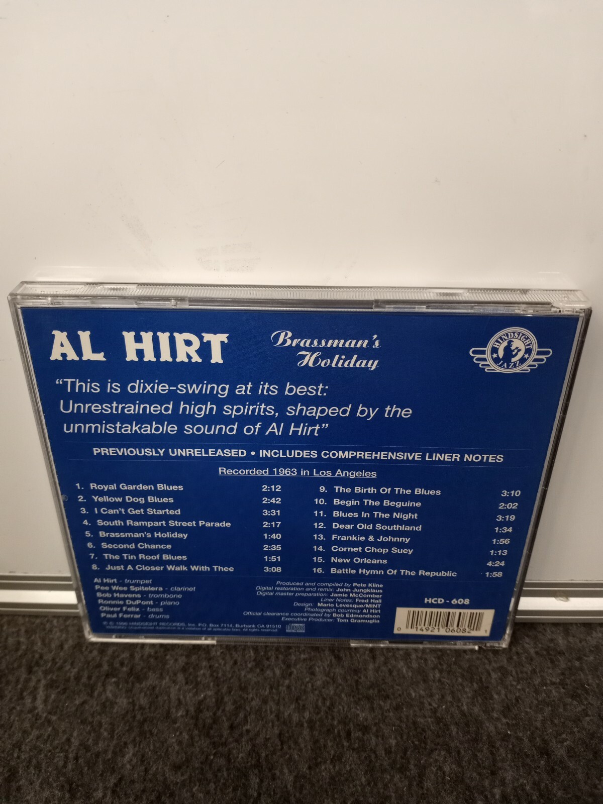 AL HIRT "Brassman's Holiday" (CD 1996, Hindsight) 16-Tracks **GREAT ...
