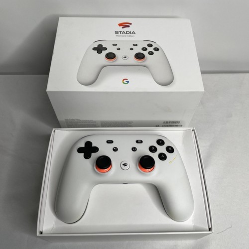 Google Stadia H2B Premiere Edition White Bluetooth Controller Only Free ...