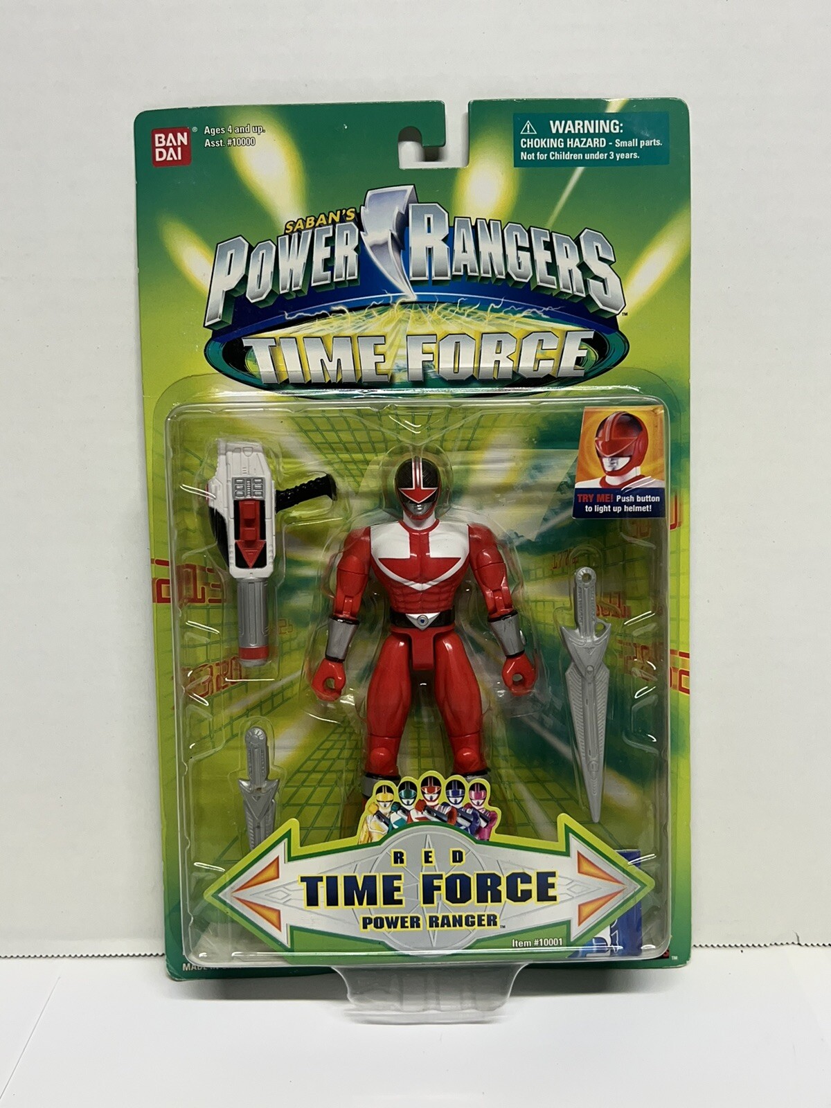 Power Rangers Time Force Red Ranger Helmet