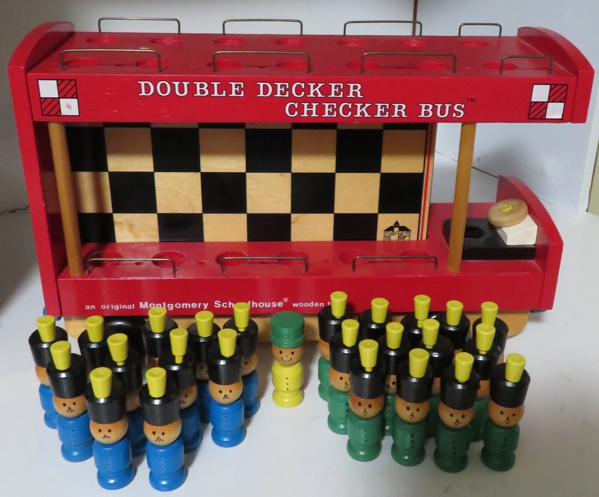 Vintage Checker Bus