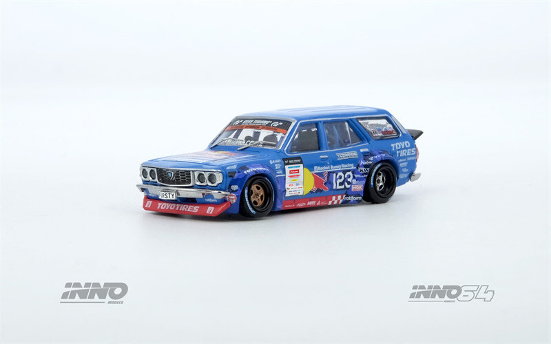 INNO 1:64 MAD MIKE 1976 RX3 Station Wagon D1GP 2024 #23 Model Car | eBay