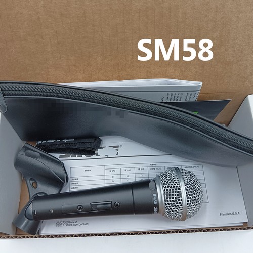 SM58 Dynamic Cardioid Vocal Microphone with On/Off Switch US Fast Free ...