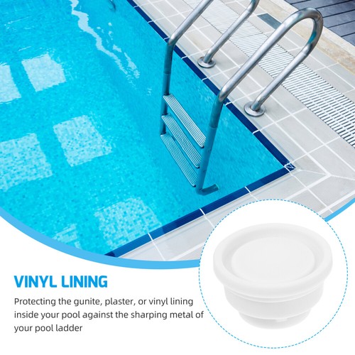 2 Pcs Inground Pool Ladder Caps Rubber Stopper for Swimming | eBay