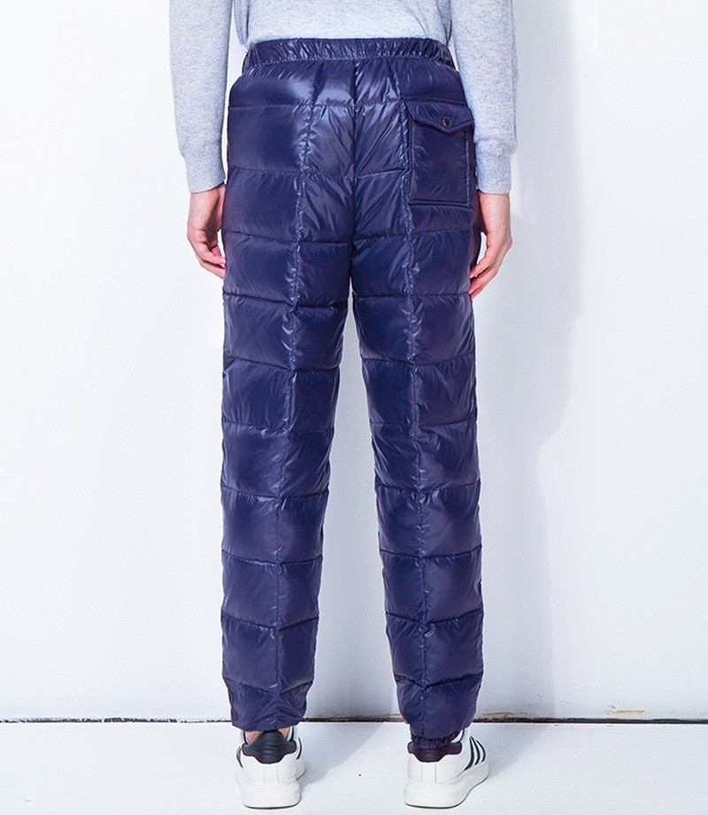 New Outdoor Men's Duck Down Warm Pants Winter Hiking Climbing Camping ...