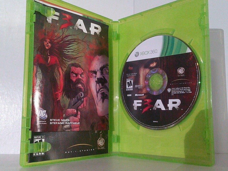 Fear Xbox 360 (4 Game Collection) First Encounter Assault Recon | eBay