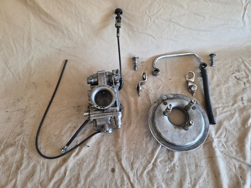 2003 HARLEY DAVIDSON DYNA SUPERGLIDE MIKUNI HSR42 CARBURETOR SCREAMING ...