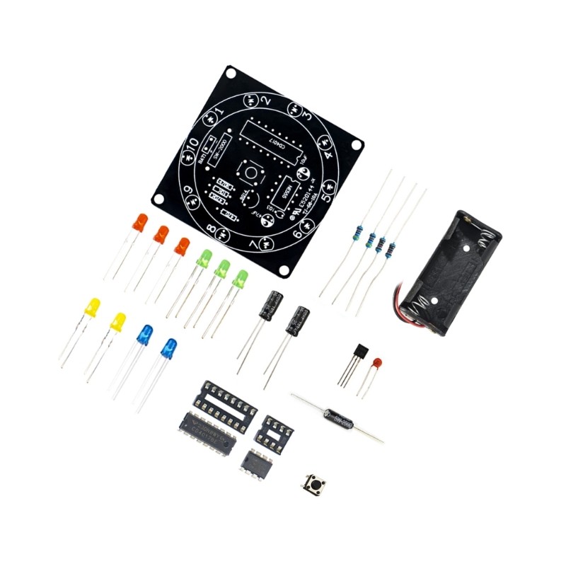 Quivering Transducer Activated DIY Electronics Set For Wheel Game And ...