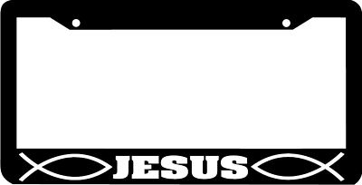 JESUS FISH License Plate Frame | eBay