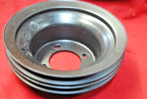70 MUSTANG 351 CRANKSHAFT PULLEY D0OE 6A312 C NICE CORRECT ORIG FORD 3 ...
