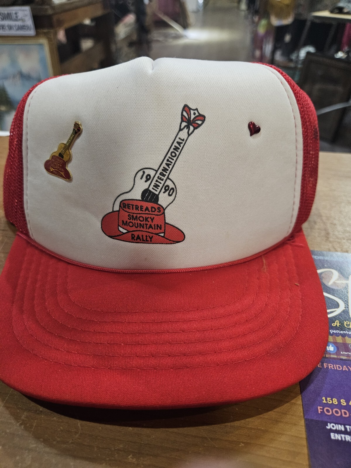 1990 International Retreads Rally Trucker Hat - Gem
