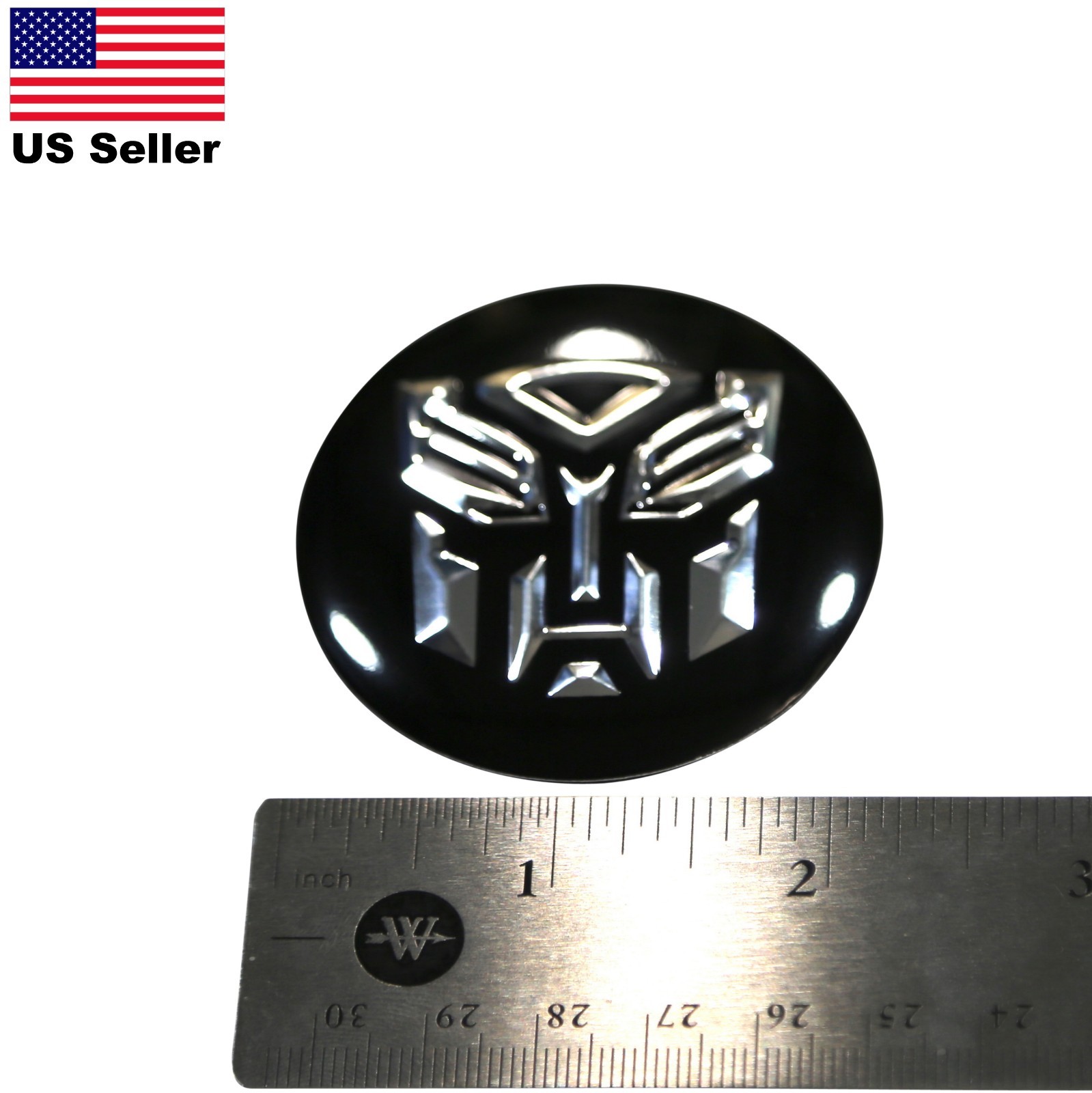 (PACK OF 4) Transformers Optimus Prime Wheel Center Cap Sticker Decal 2 ...
