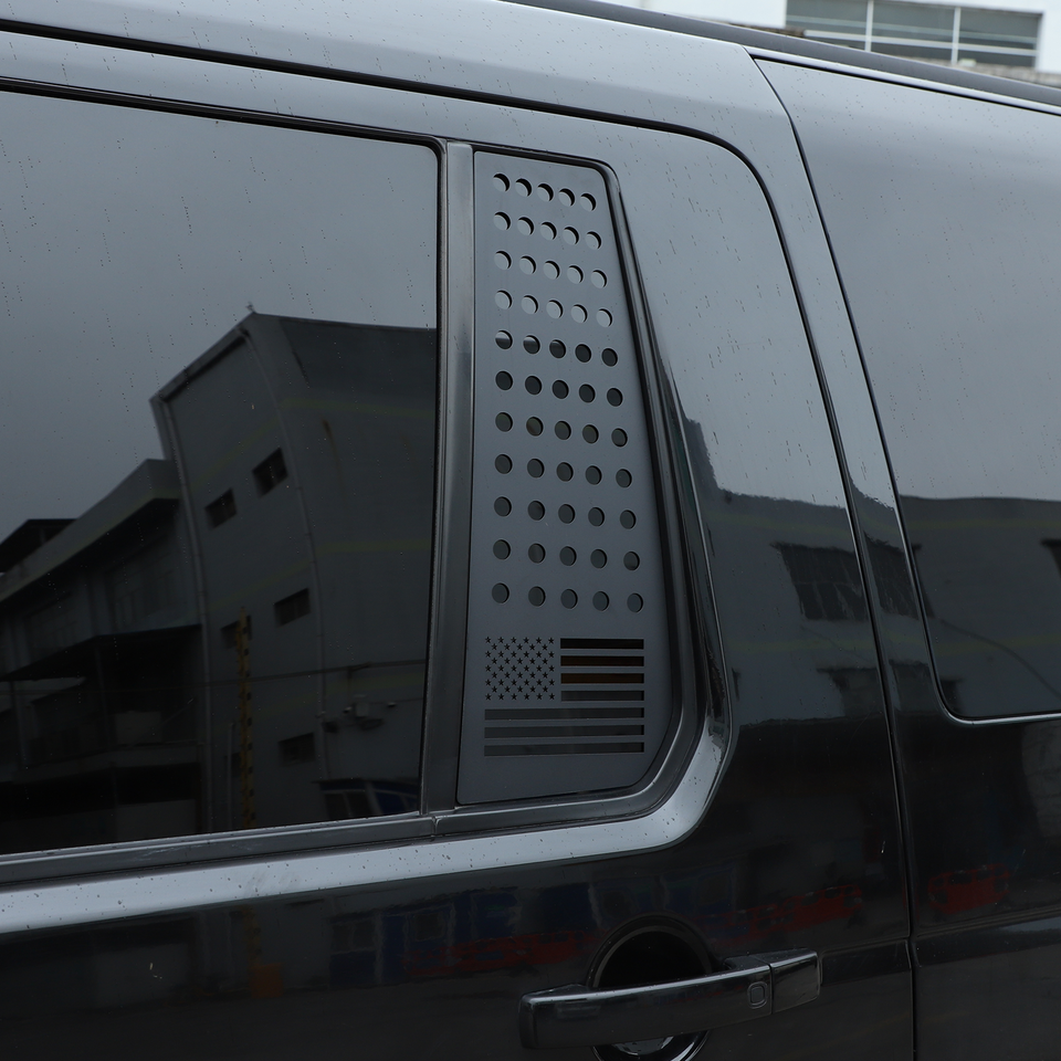 Rear Quarter Window Overlay Plate Fits Land Rover Discovery LR4 LR3 ...