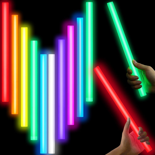 10 Pcs 14 Inch Industrial Grade Glow Sticks Bulk Jumbo Light Stick ...