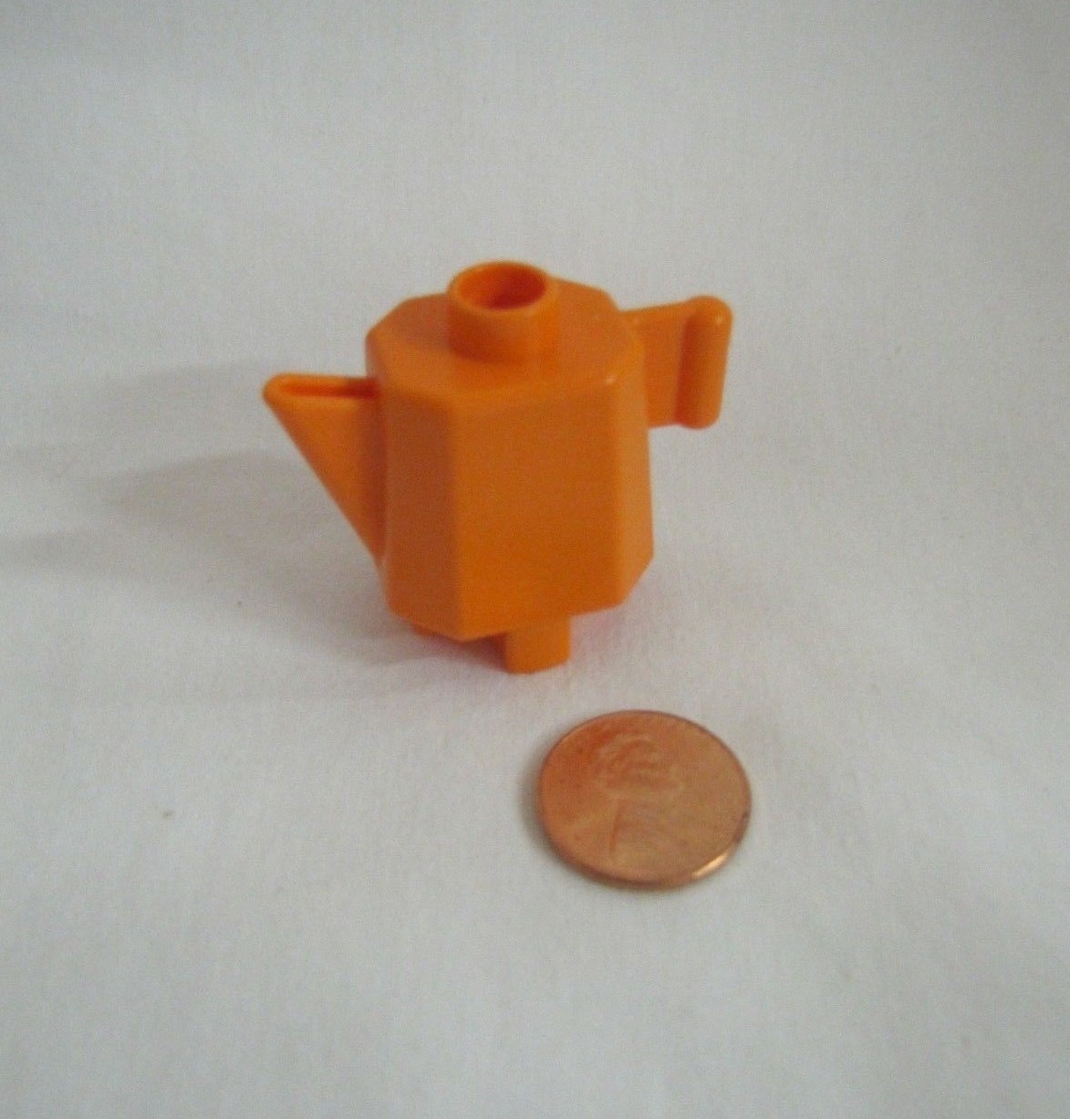 Lego Duplo Bright Orange Teapot Tea Kettle For Home House Specialty ...