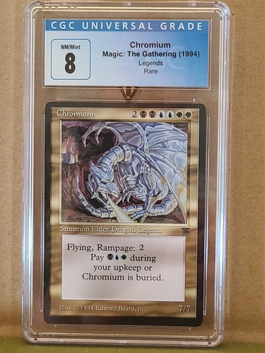 MTG Legends Edition Chromium CGC Graded 8 Mint | eBay