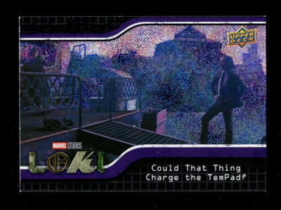 2023 UPPER DECK MARVEL LOKI PURPLE #33 COULD THAT THING CHARGE THE ...