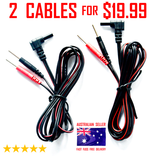 METRON ProTENS Pro TENS EMS compatible ELECTRODE PADS CABLES WIRES ...