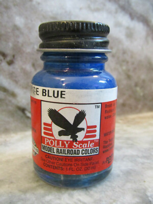 FLOQUIL POLLY SCALE RAILROAD MODEL PAINT 1oz 1 oz - CSX NEW IMAGE BLUE ...