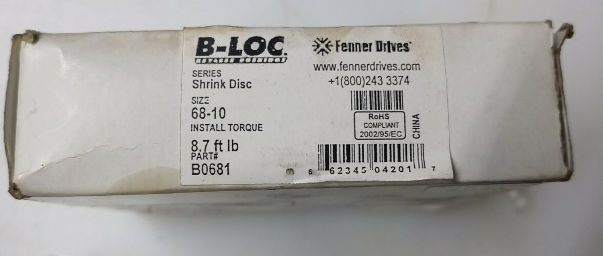 Fenner+Drives+B-LOC+B0681+Shrink+Disc.+%282.667BORE%29%284.53+OD%29 for ...