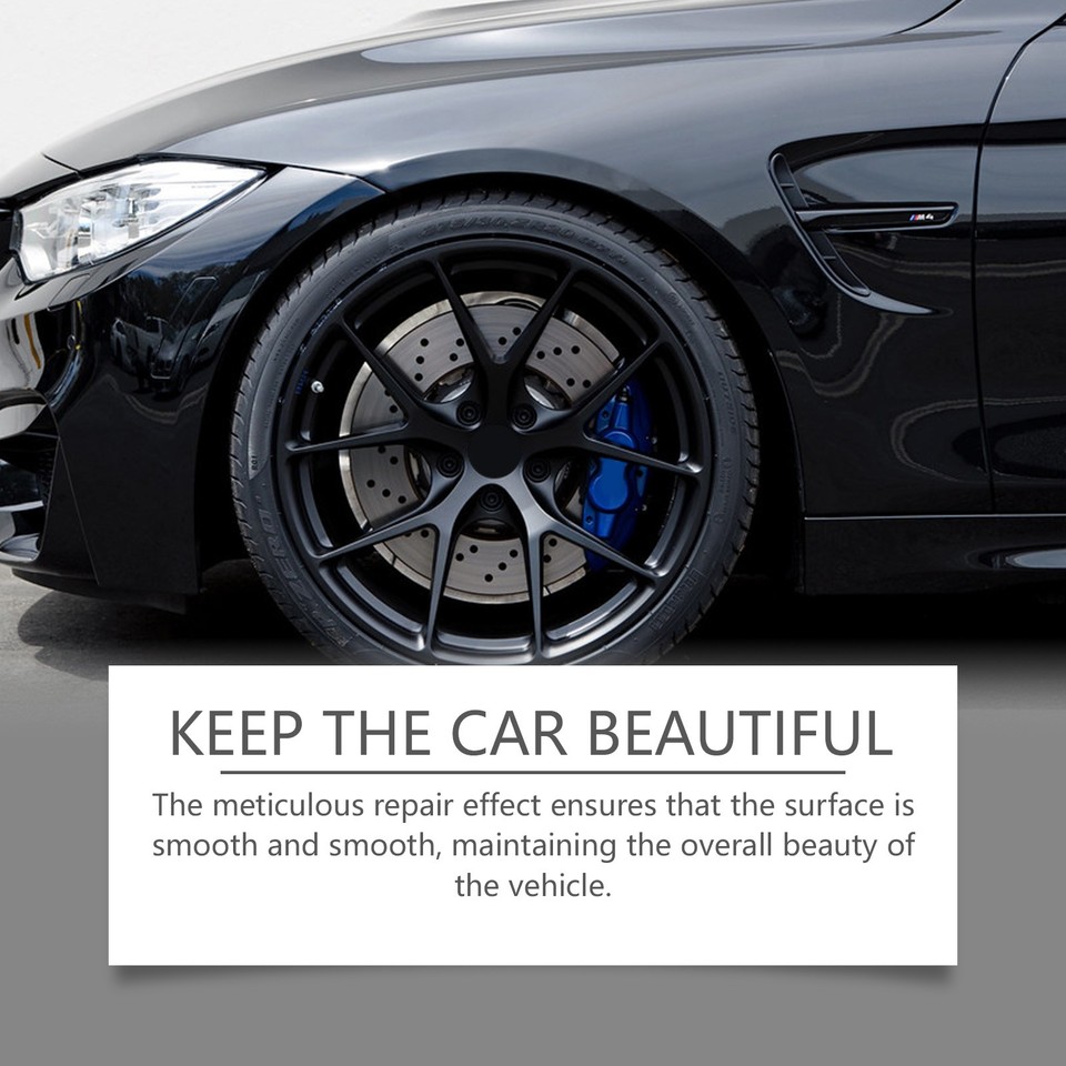 3X Matte Black Rim Touch Up Paint Wheel Scratch Repair Pen for Car ...