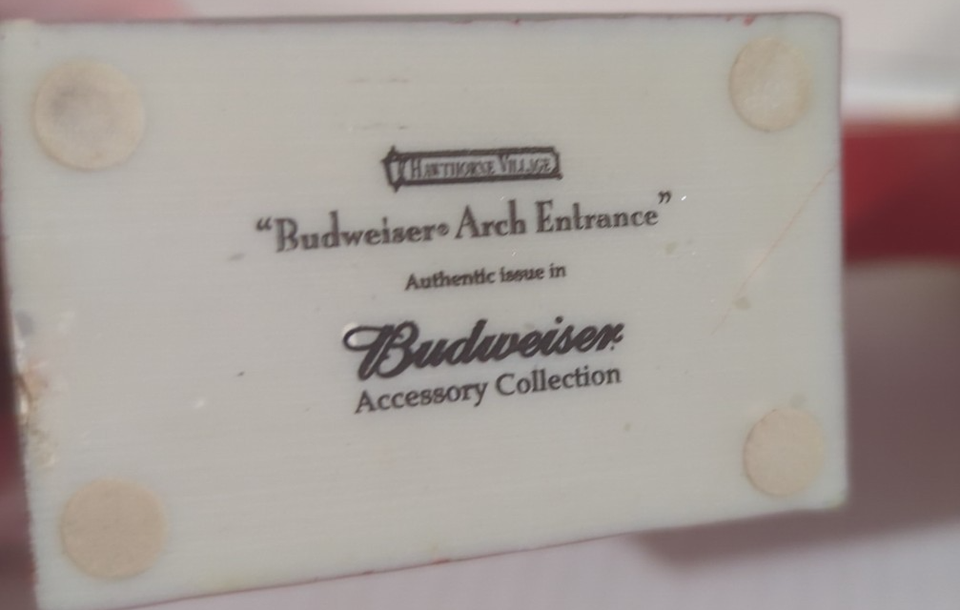 Hawthorne Village Electric Budweiser Bachman Train Engine and Cars with ...