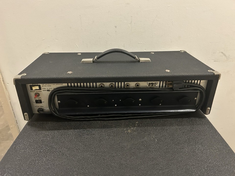 1970’s Sunn Concert Bass Solid State Amp Head Vintage Rare Works! | eBay