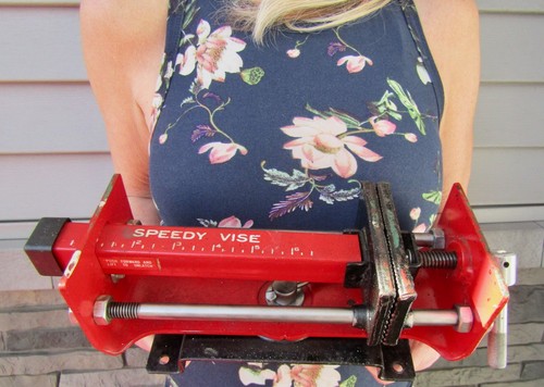 SUPER NICE! Vintage "SPEEDY VISE" Opens to 6-1/2” Has Swivel Base & 4 ...