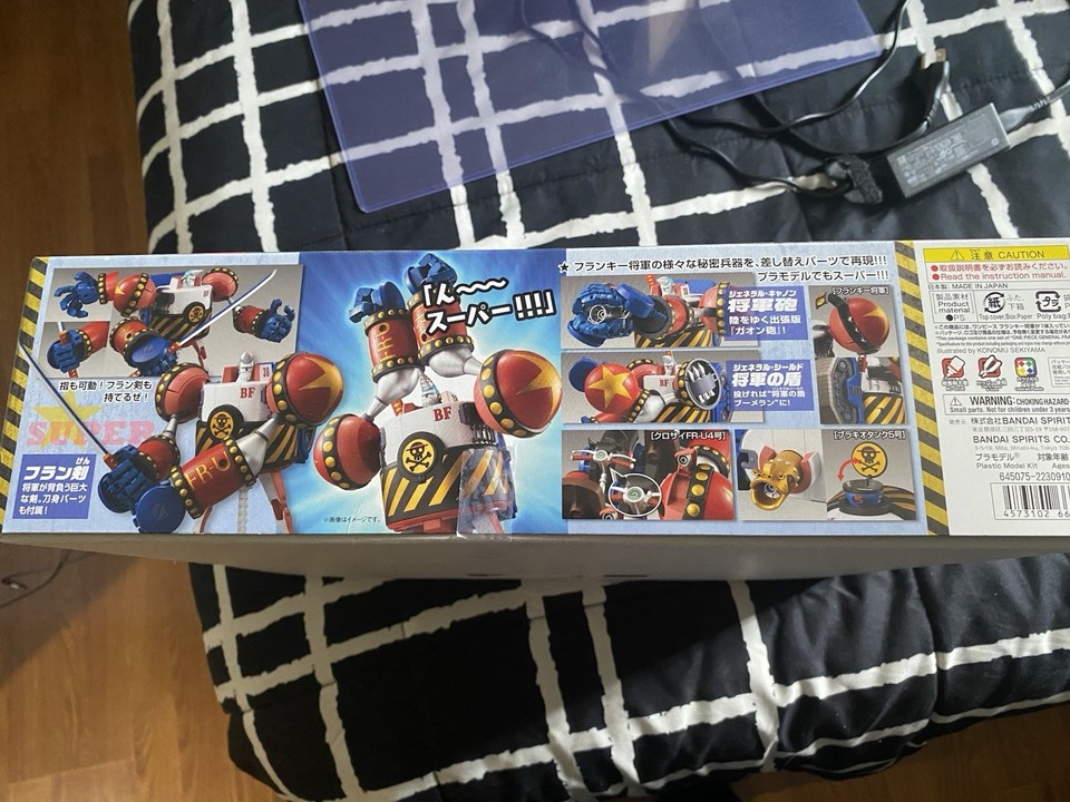 Bandai One Piece Iron Pirates BF38 General Franky Articulated Model Kit ...
