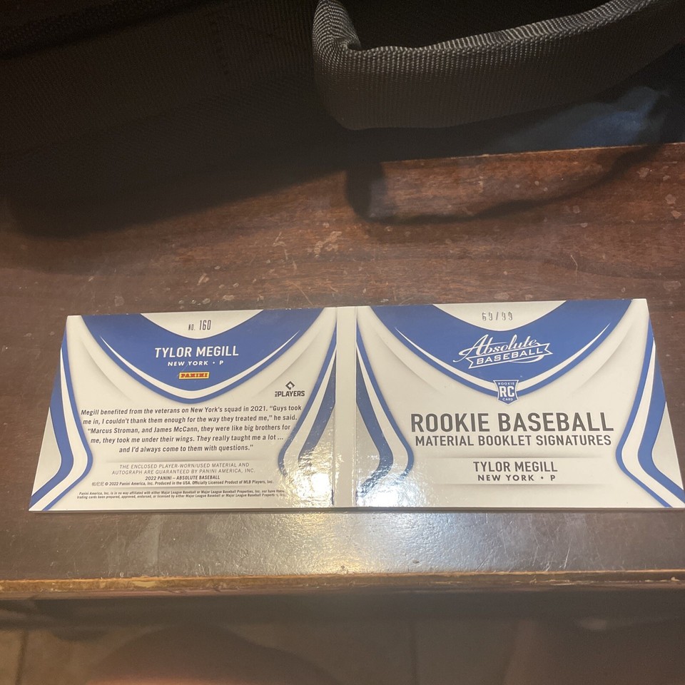 Tylor Megill Absolute Baseball Booklet /99 | eBay