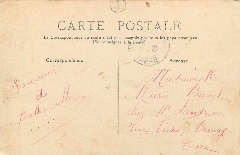 Postcard Romance Maxi Card Sentimental Walk Promenade Sentimentale | eBay