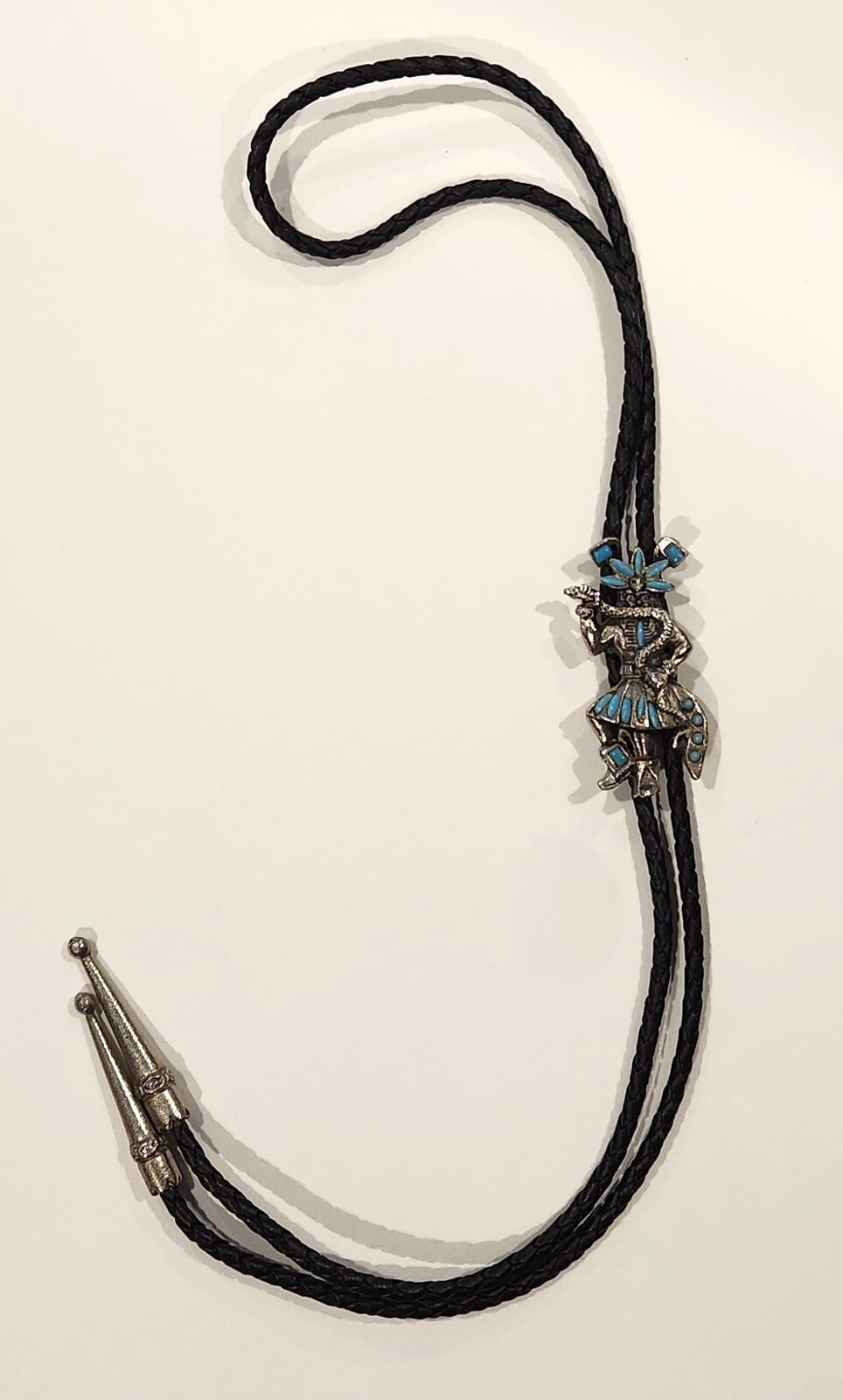 Vintage Kachina Snake Dancer Bolo Native American Des… - Gem